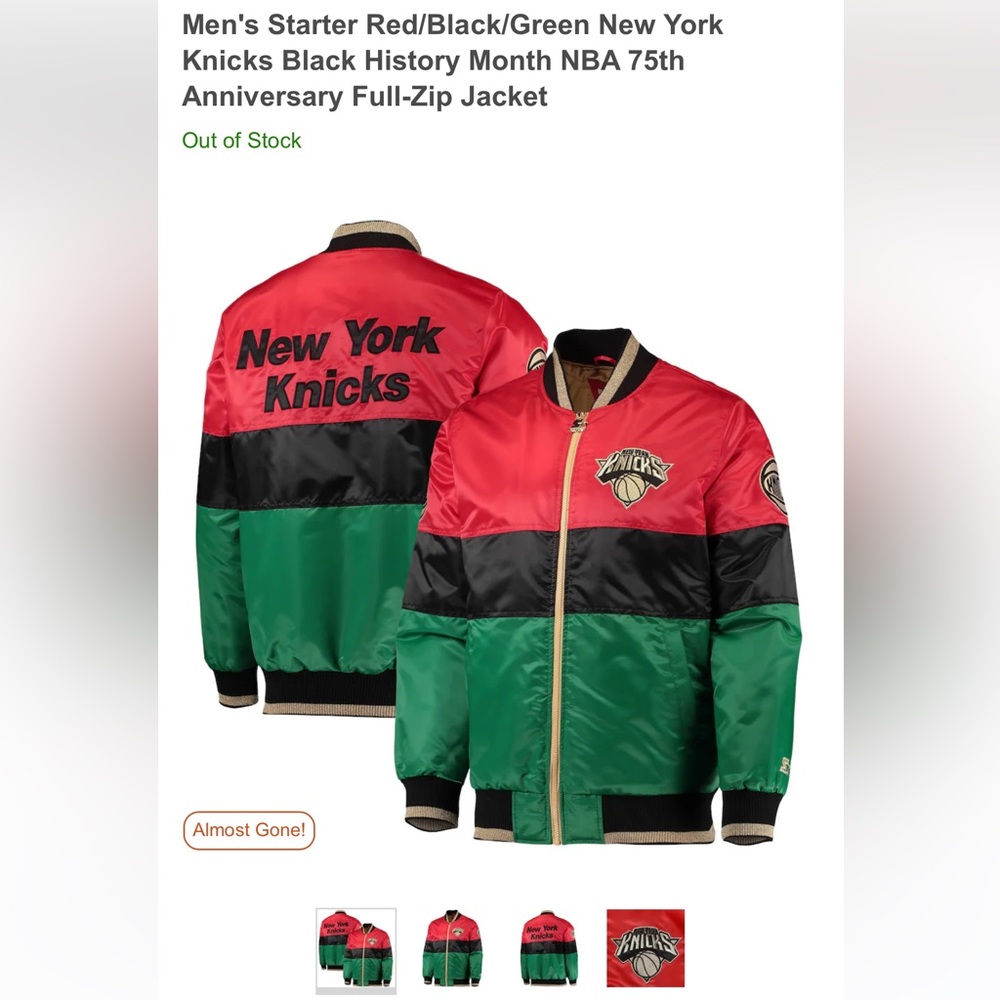 STARTER | Jackets & Coats | New York Knicks Satin Bomber Jacket | Poshmark